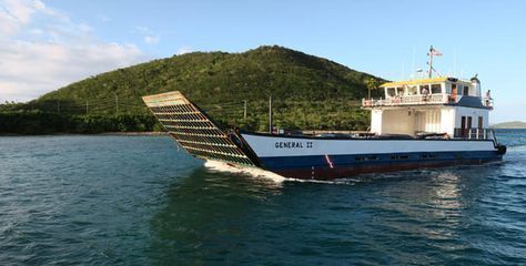 The Car Barge Between Islands - Morningstar Charters